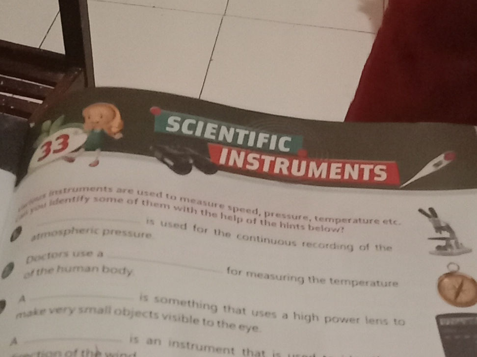 Various instruments are used to measure | StudyX