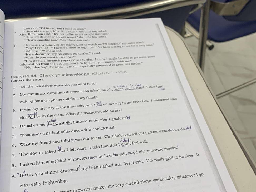 Exercise 44. Check your knowledge. (Charts | StudyX