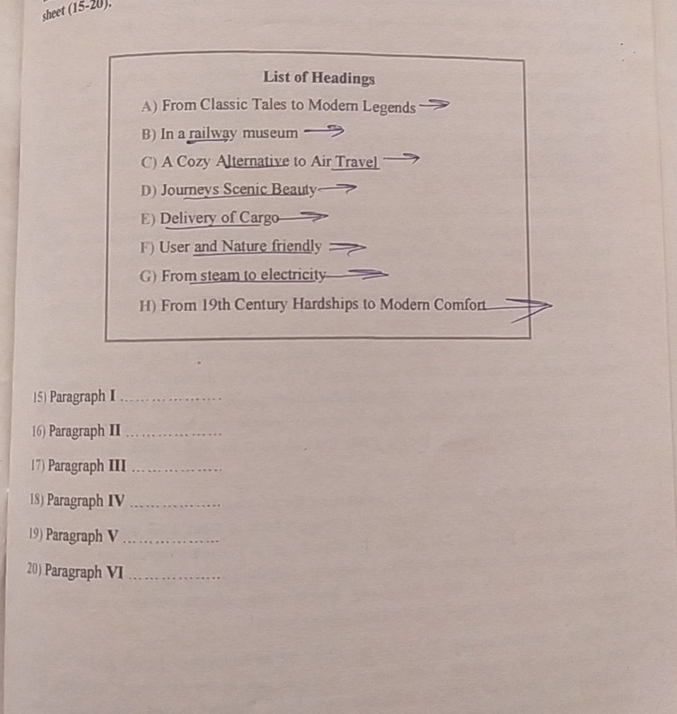 List of Headings A) From Classic Tales to | StudyX