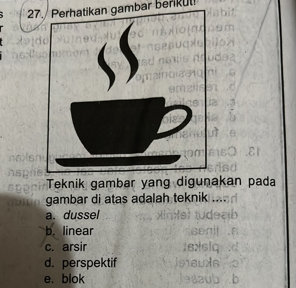 27. Perhatikan gambar berikut! Teknik | StudyX