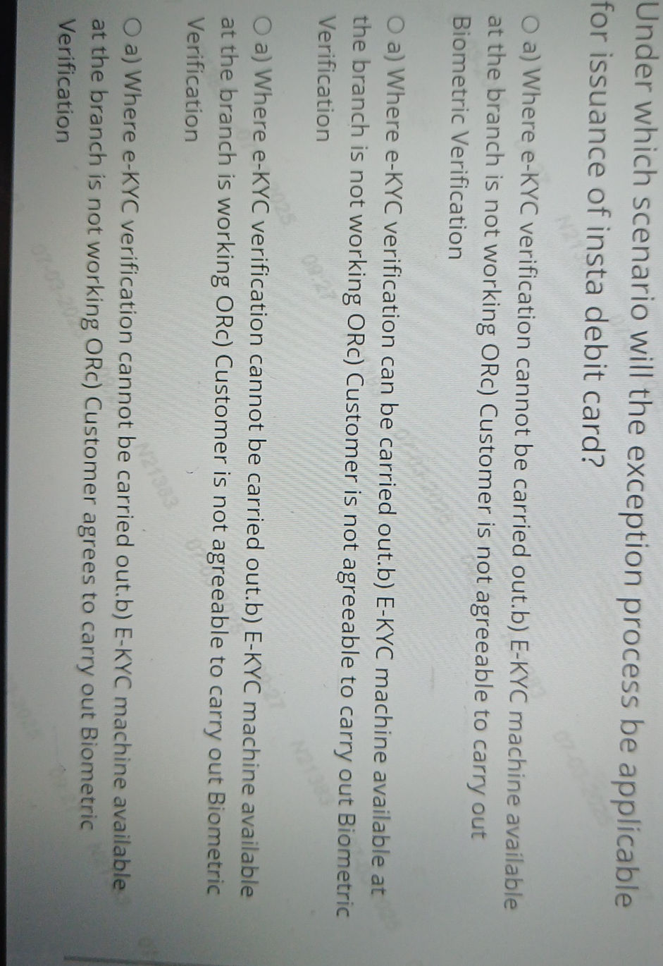 Under which scenario will the exception | StudyX