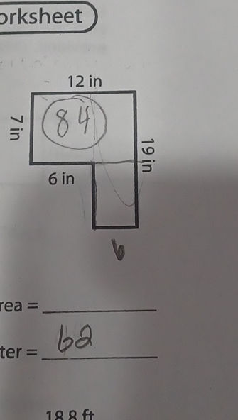 Calculating Area and Perimeter | StudyX