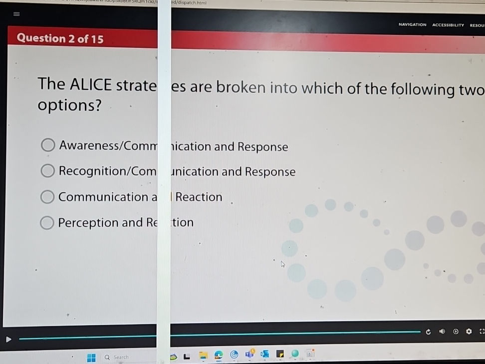 The ALICE strategies are broken into which | StudyX