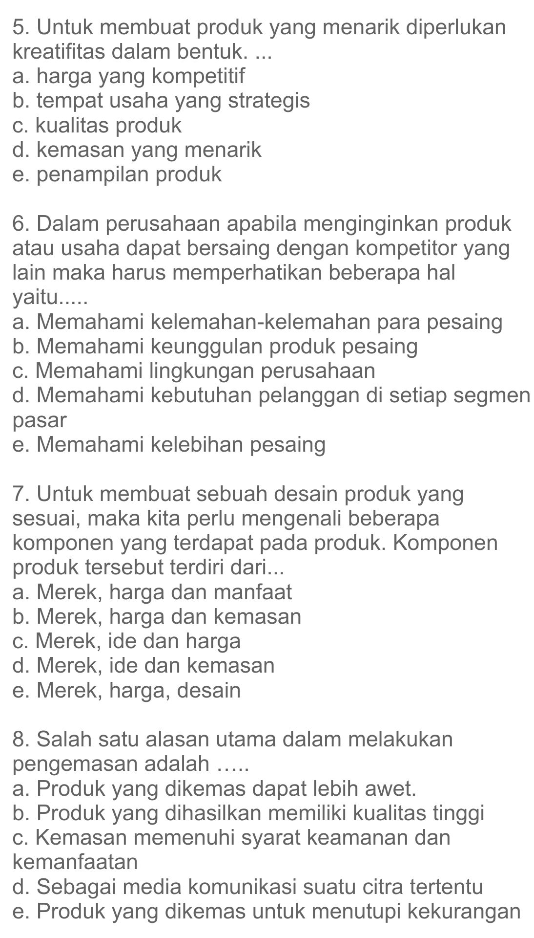 5. Untuk membuat produk yang menarik | StudyX
