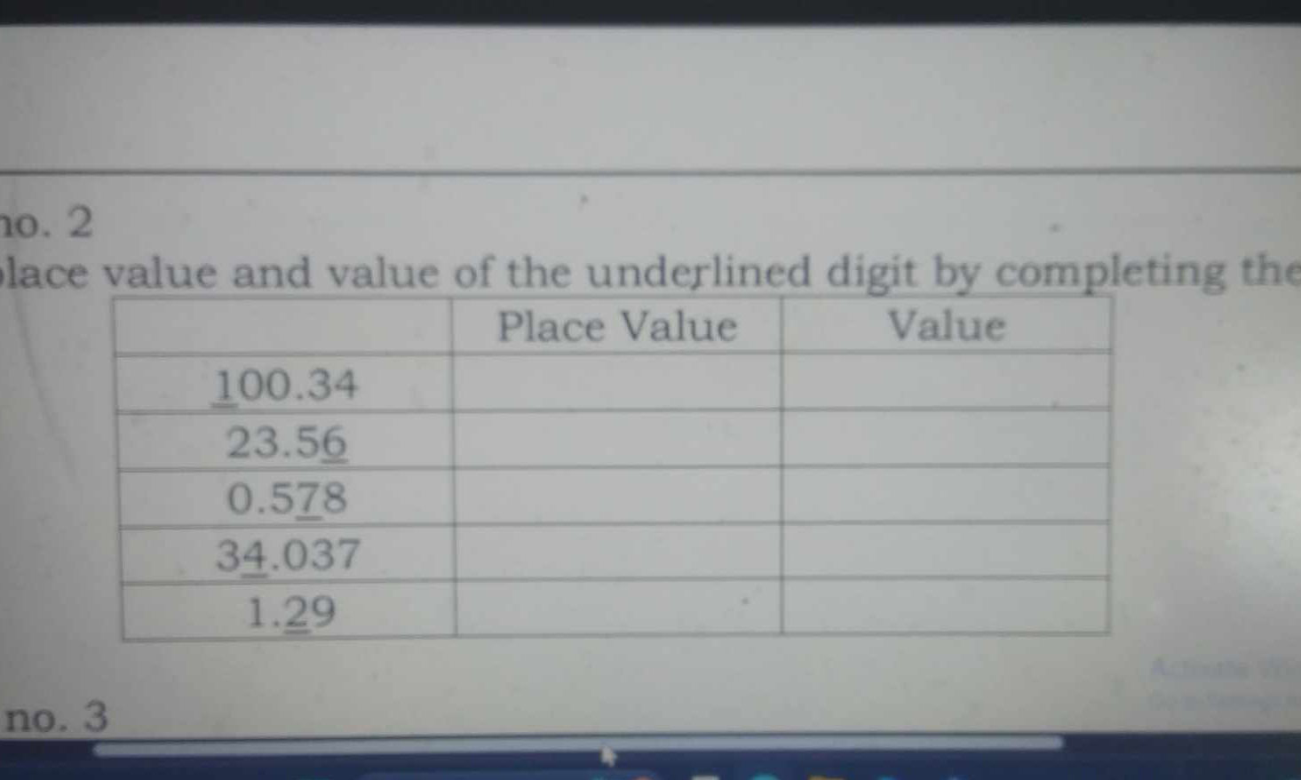 Complete the table below to determine the | StudyX
