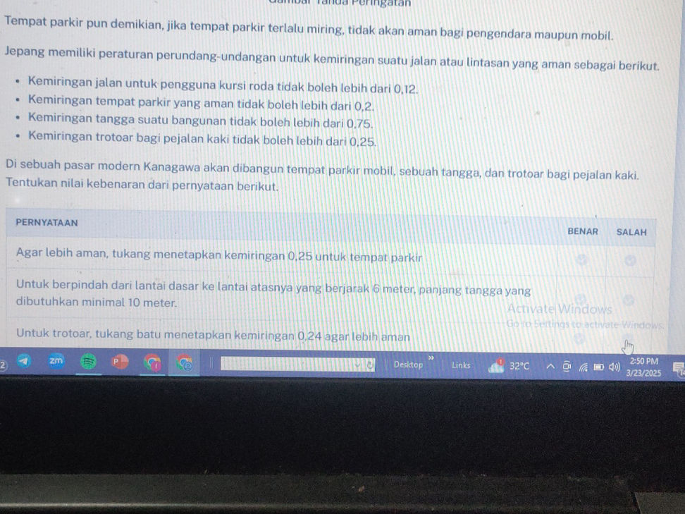 Tentukan nilai kebenaran dari pernyataan | StudyX