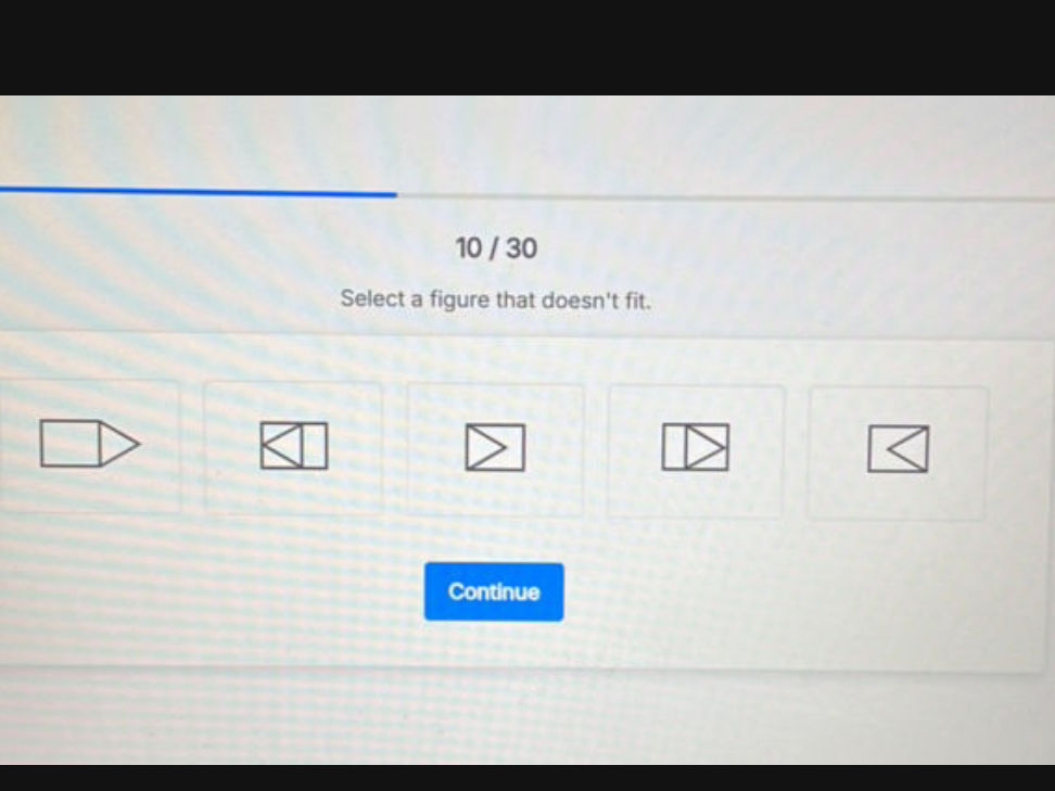 Select a figure that doesn't fit. Option 1: | StudyX