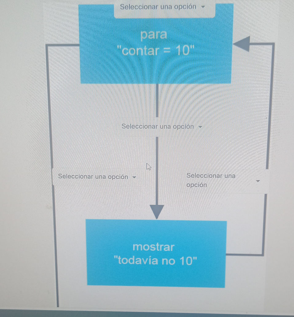Seleccionar una opción para "contar = 10" | StudyX