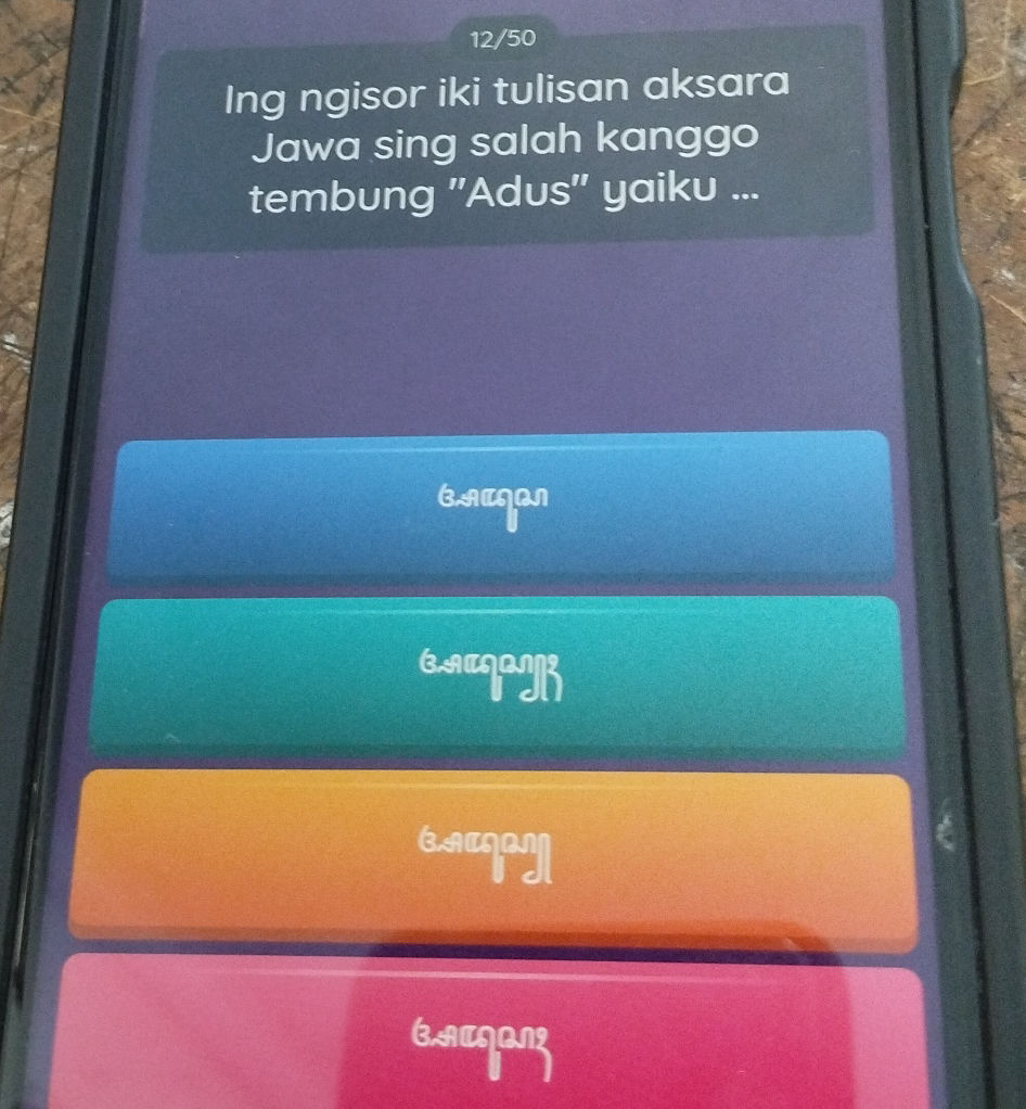 Ing ngisor iki tulisan aksara Jawa sing | StudyX