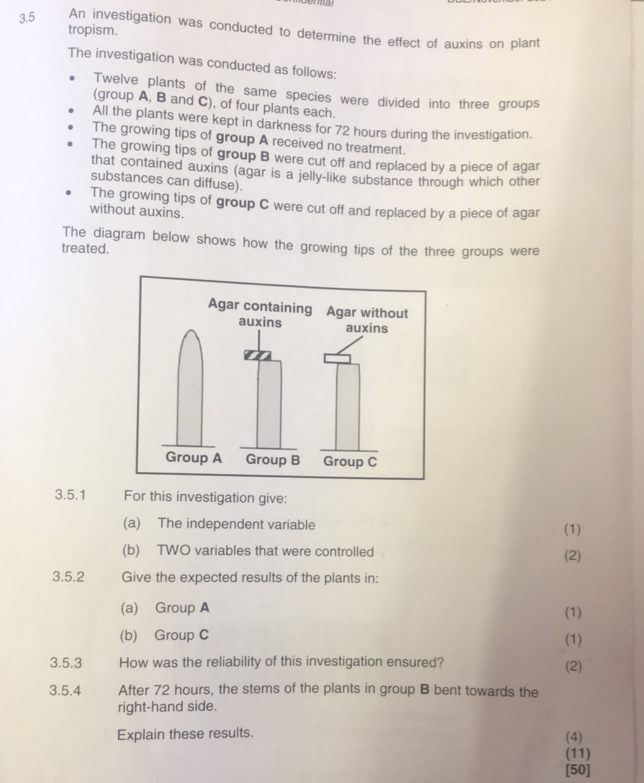 3.5 An investigation was conducted to | StudyX