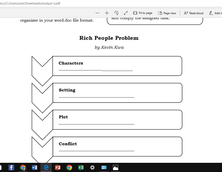 Rich People Problem by Kevin Kwa Characters | StudyX