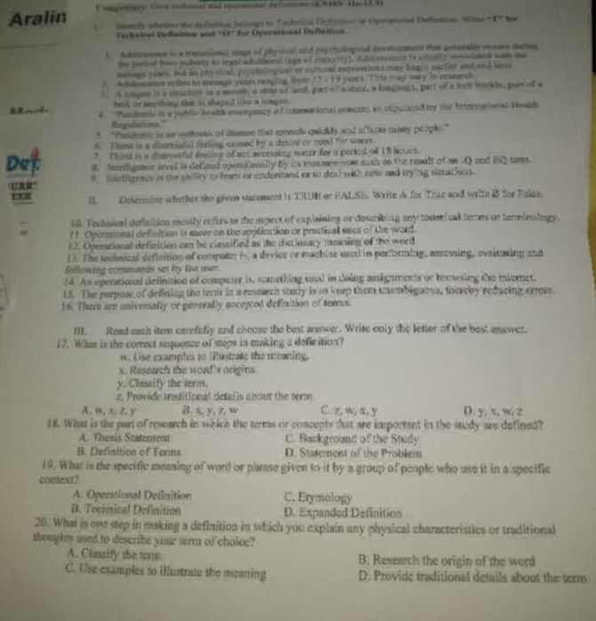 17. What is the correct sequence of steps in | StudyX
