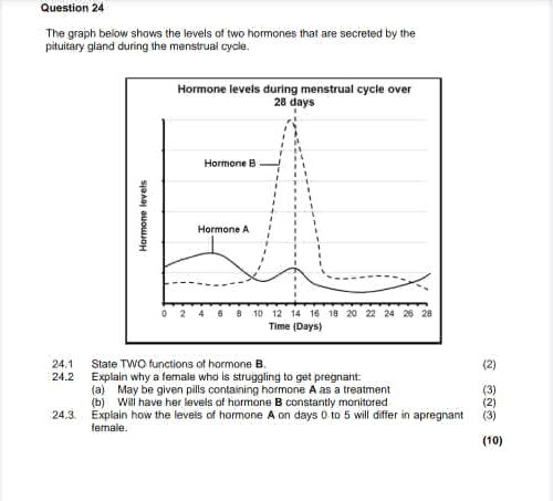 Question 24 The graph below shows the | StudyX