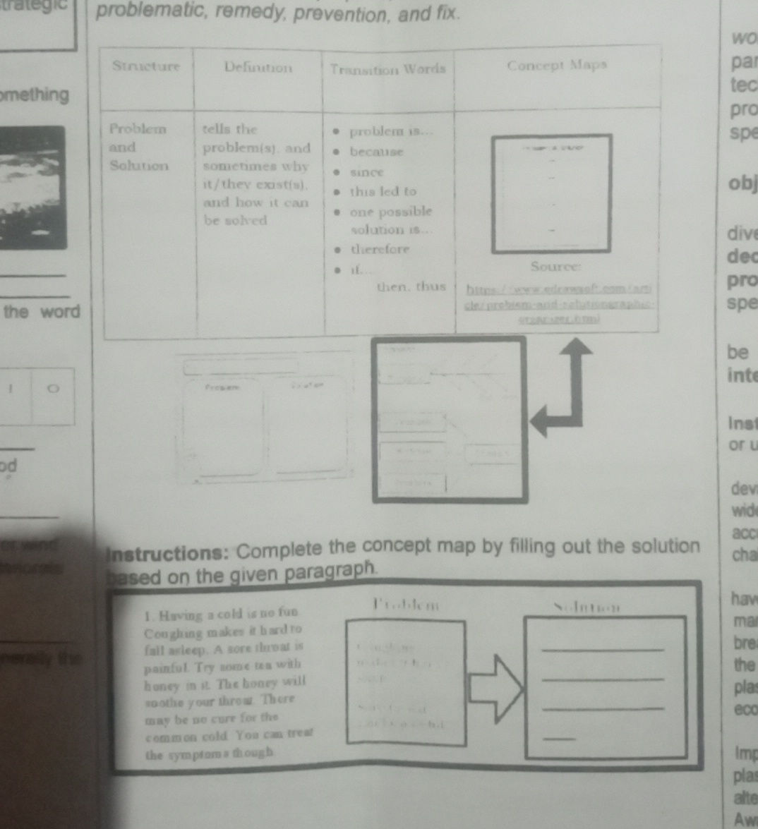 Instructions: Complete the concept map by | StudyX