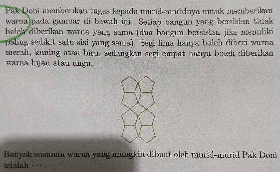 Pak Doni memberikan tugas kepada | StudyX