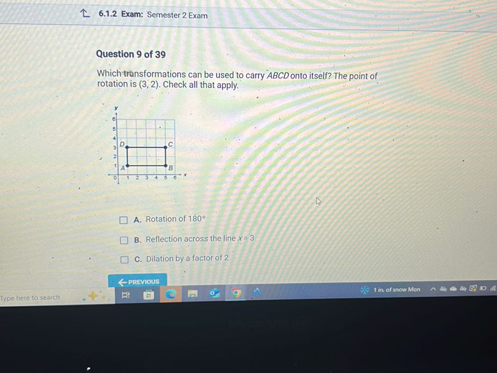 Which transformations can be used to carry | StudyX