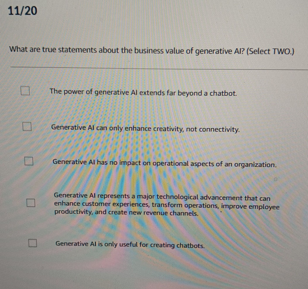 What are true statements about the business | StudyX