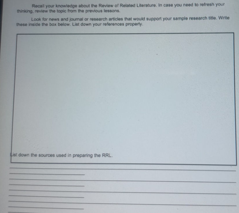 Recall your knowledge about the Review of | StudyX