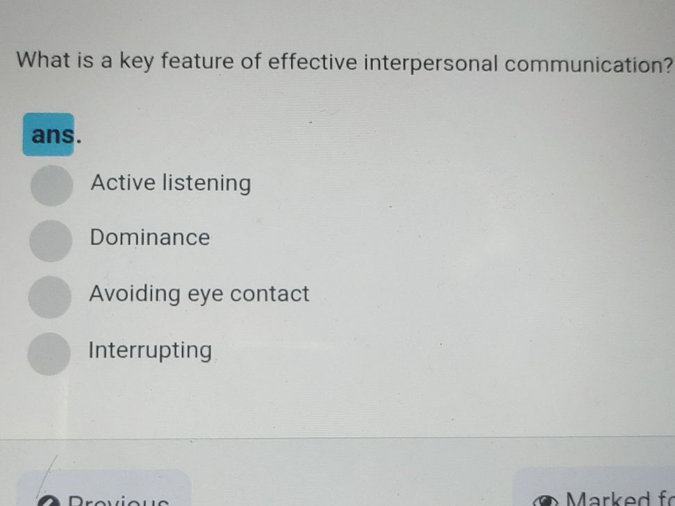 What is a key feature of effective | StudyX