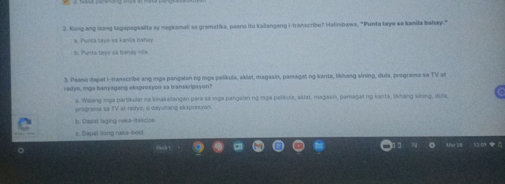 2. Kung ang isang tagapagsalita ay nagkamali | StudyX