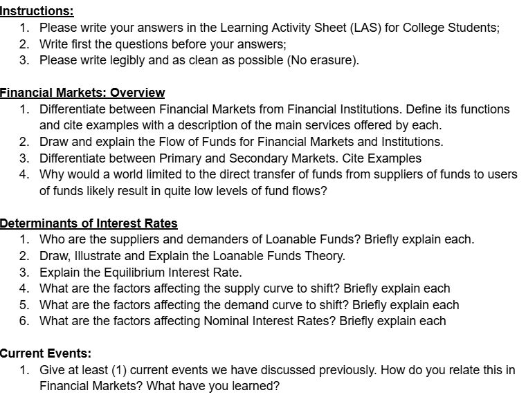 Instructions: 1. Please write your answers | StudyX