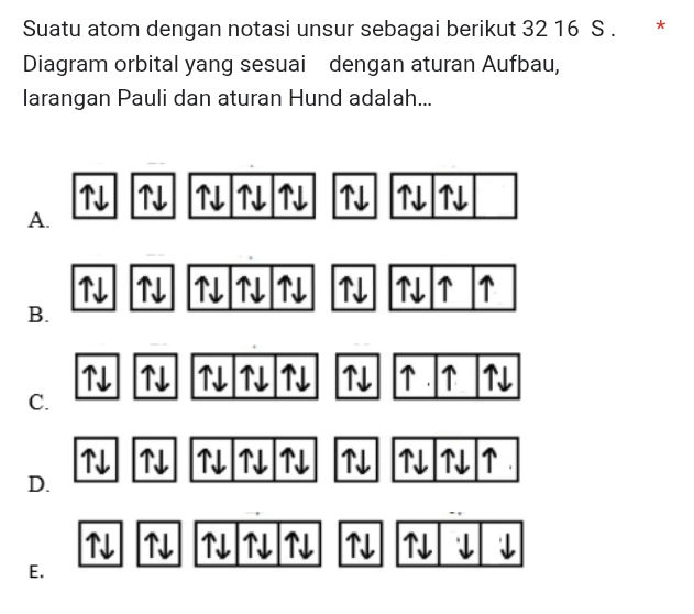 Suatu atom dengan notasi unsur sebagai | StudyX