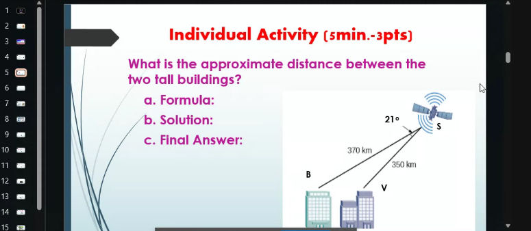 What is the approximate distance between the | StudyX