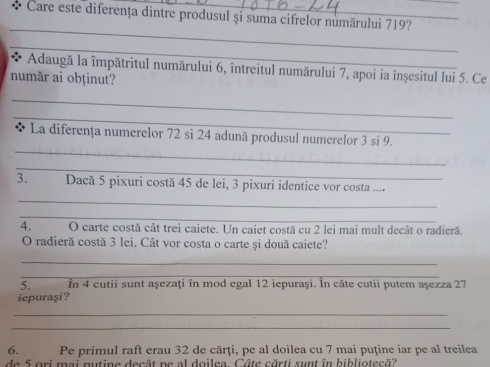 Care este diferența dintre produsul și suma | StudyX