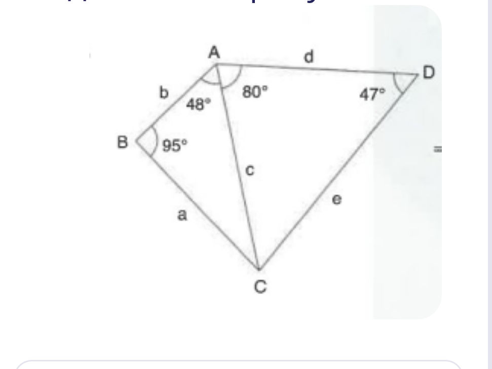 The image shows a quadrilateral ABCD with | StudyX