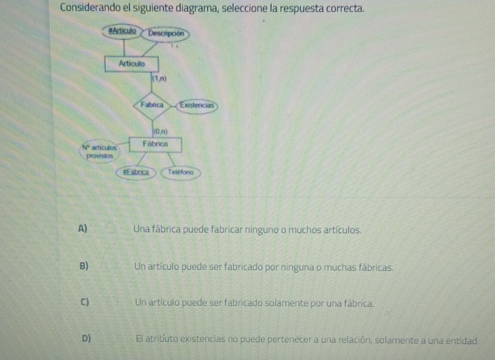 Considerando el siguiente diagrama, | StudyX