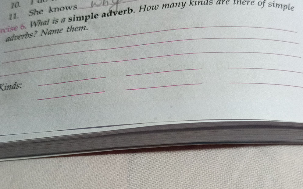 Exercise 6. What is a simple adverb. How | StudyX