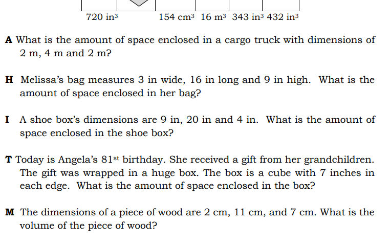 A What is the amount of space enclosed in a | StudyX