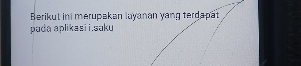 Berikut ini merupakan layanan yang terdapat | StudyX