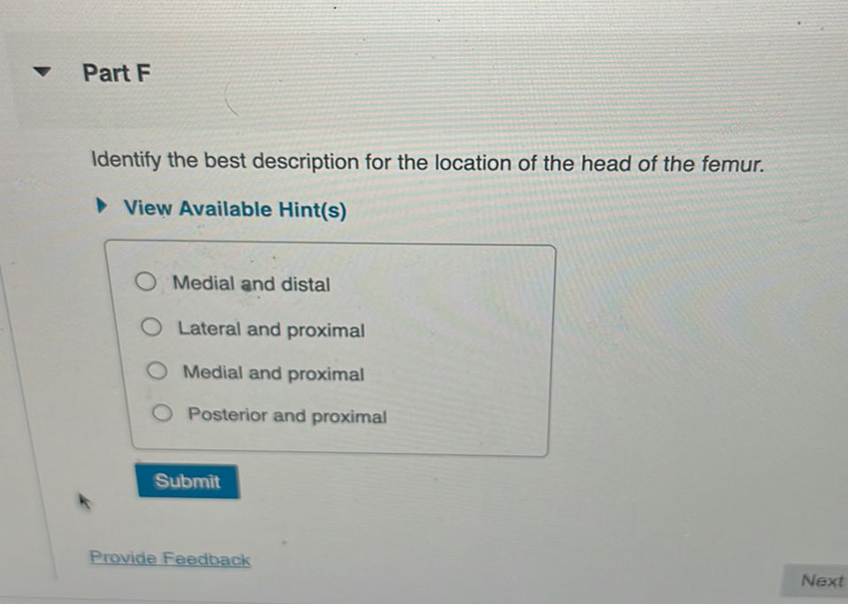 Identify the best description for the | StudyX