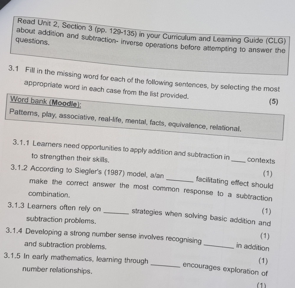 Read Unit 2, Section 3 (pp. 129-135) in your | StudyX
