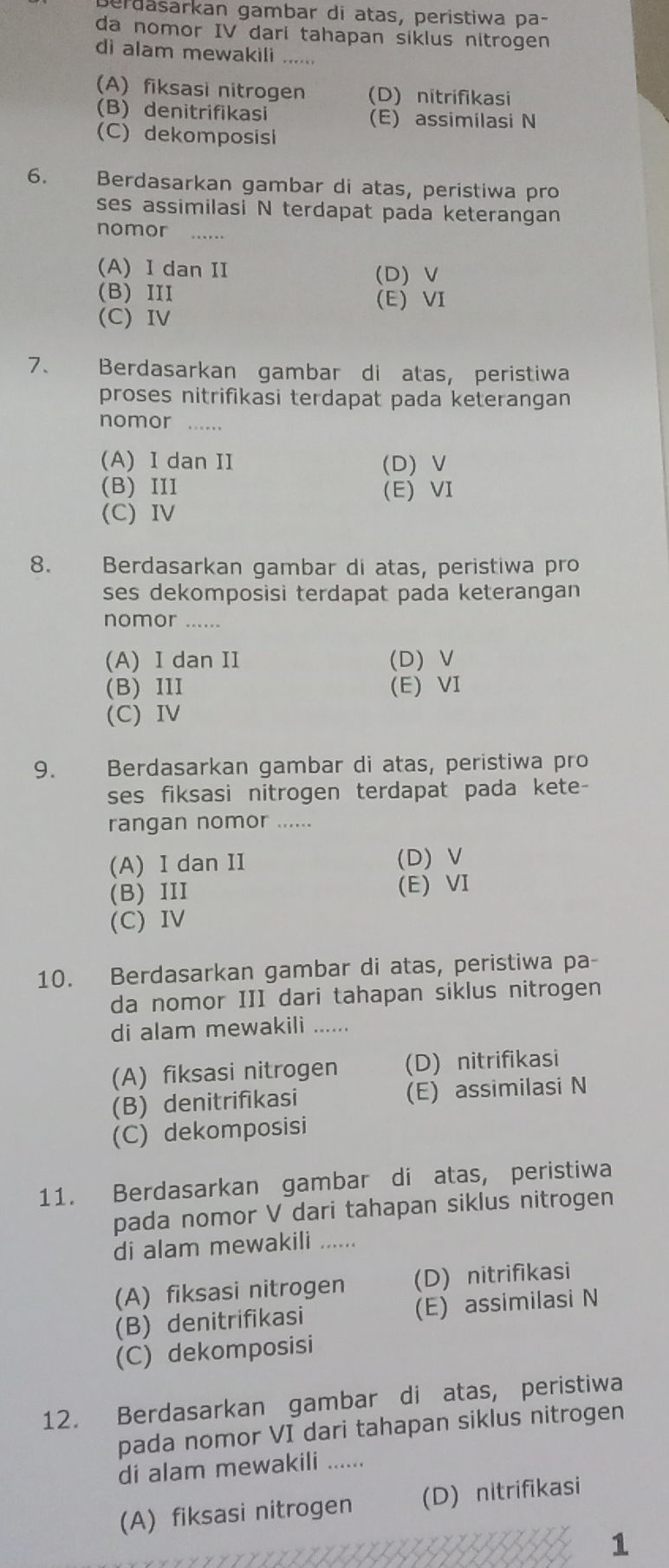 5. Berdasarkan gambar di atas, peristiwa | StudyX