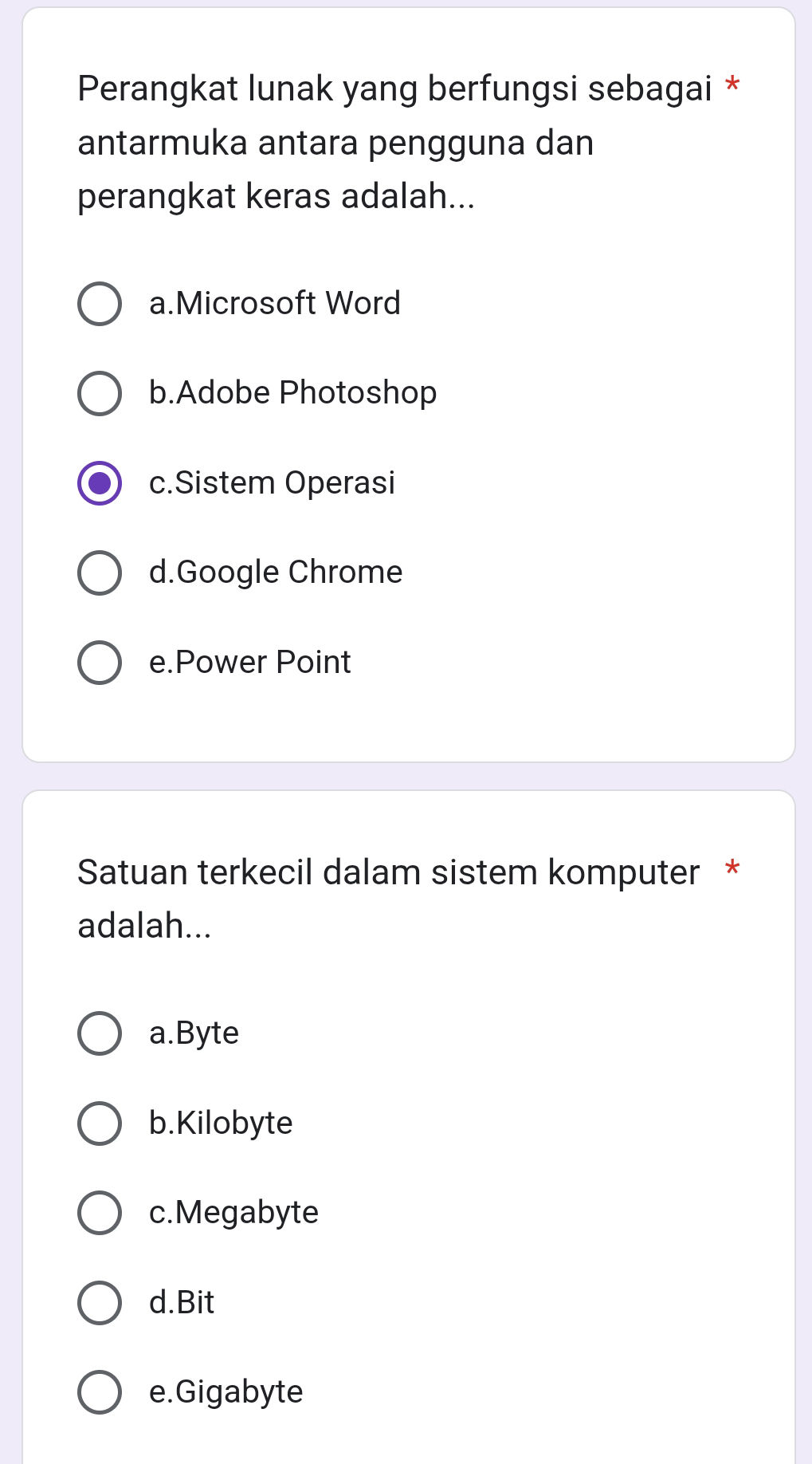 Perangkat lunak yang berfungsi sebagai | StudyX