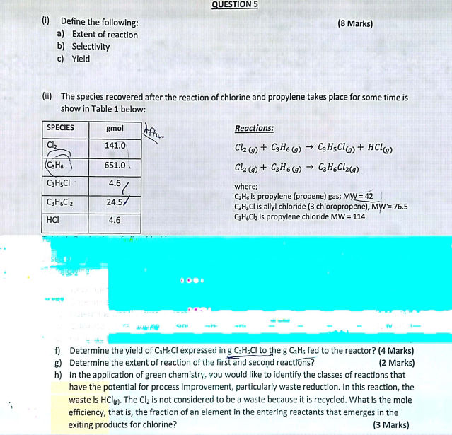 (i) Define the following: a) Extent of | StudyX