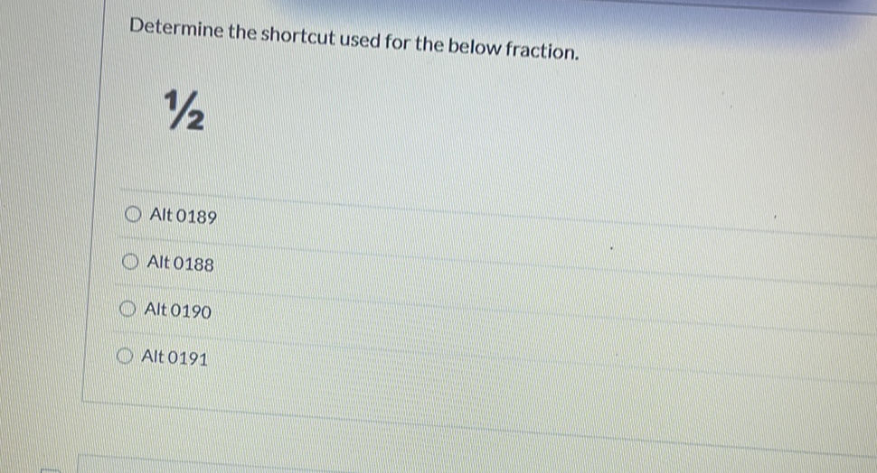 Determine the shortcut used for the below | StudyX
