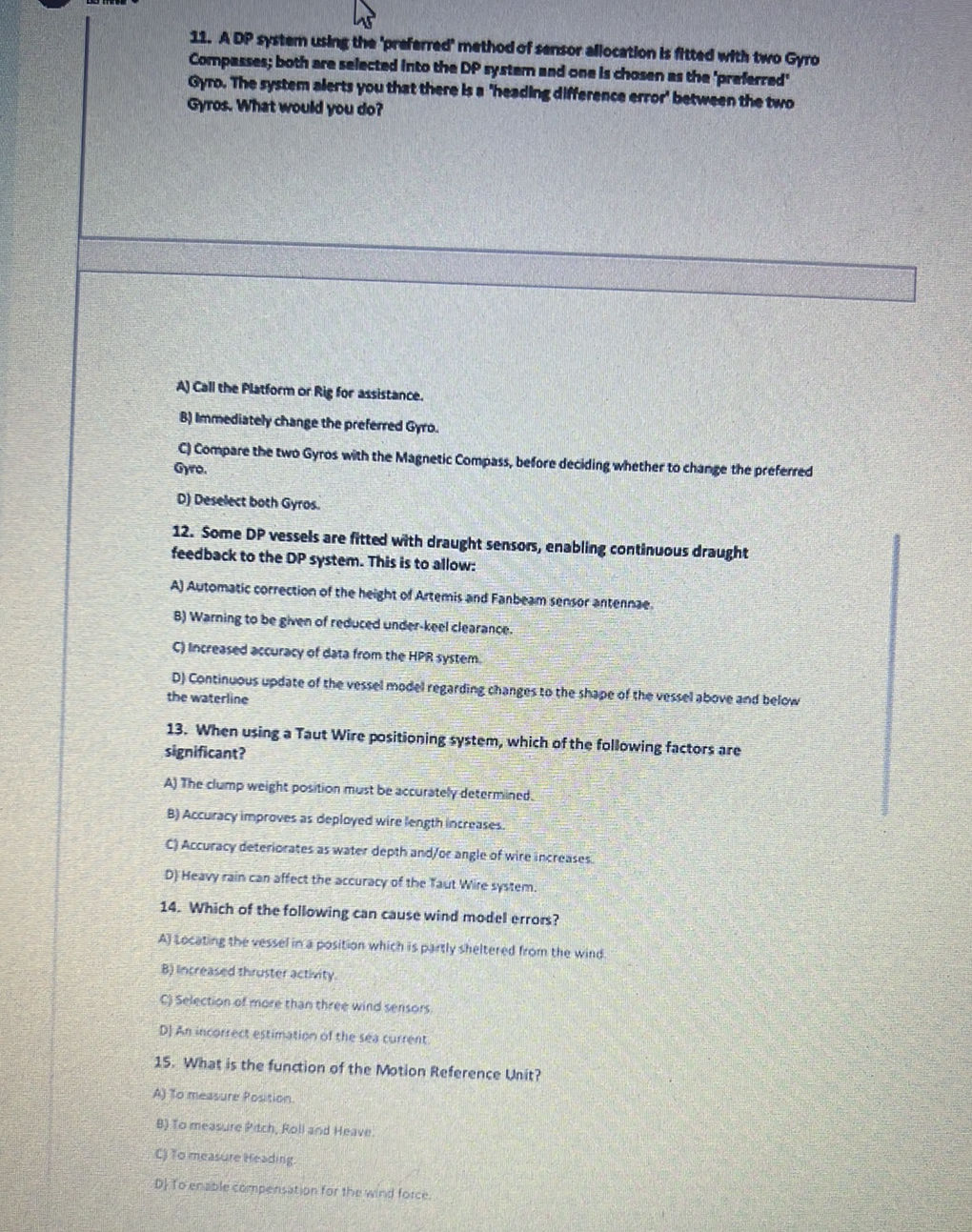 11. A DP system using the 'preferred' method | StudyX