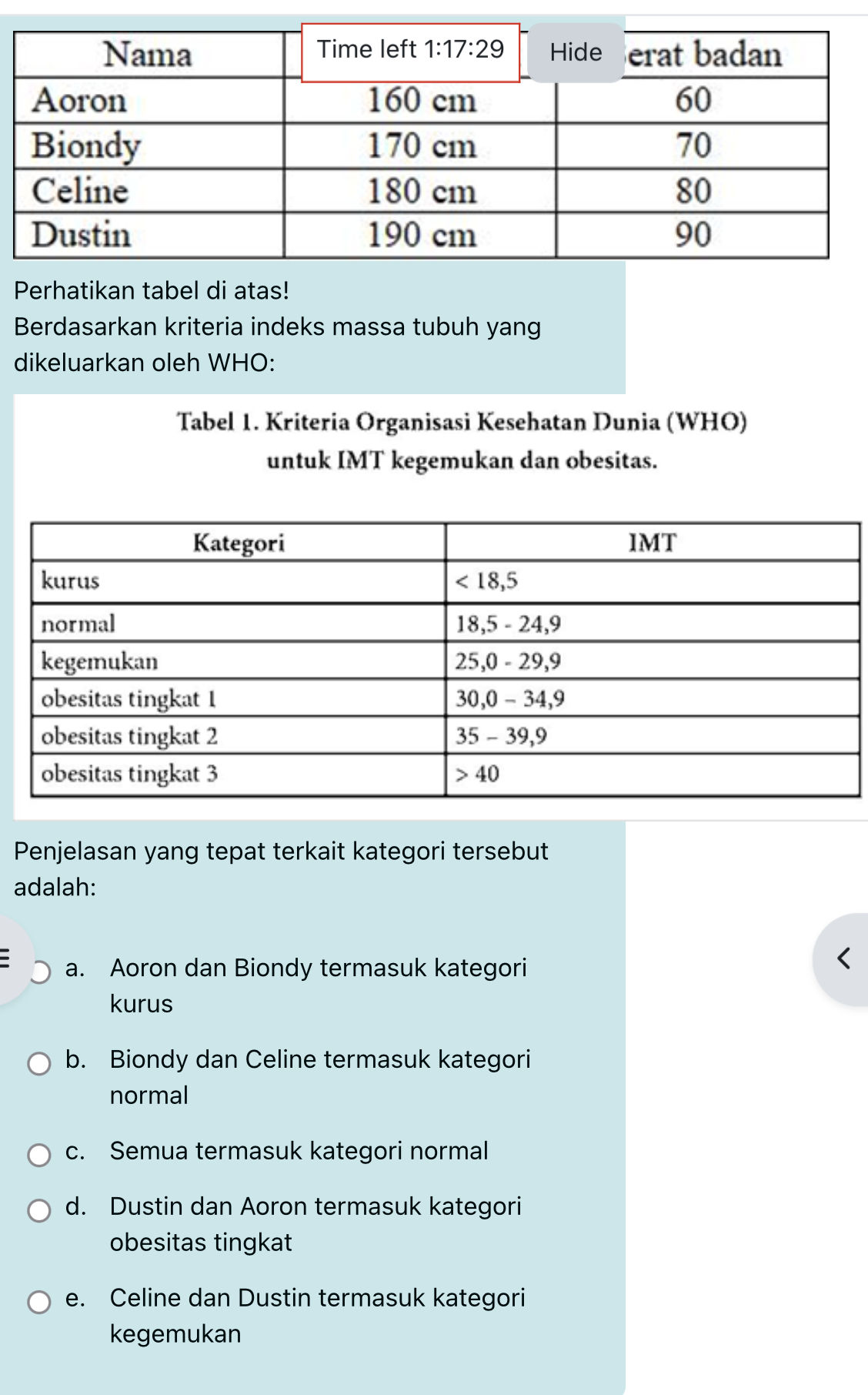Perhatikan tabel di atas! Berdasarkan | StudyX