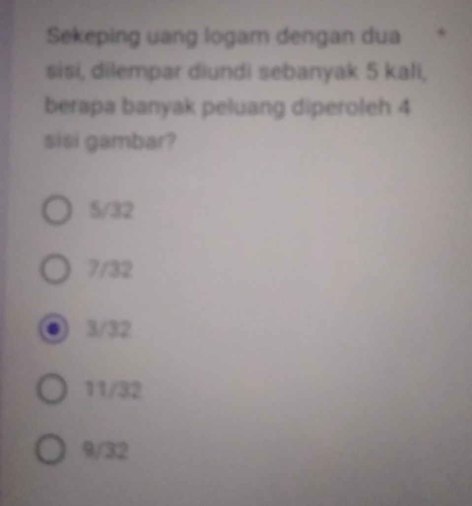 Sekeping uang logam dengan dua sisi, | StudyX