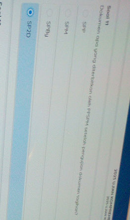 Soal 11 Dokumen apa yang diterbitkan oleh | StudyX