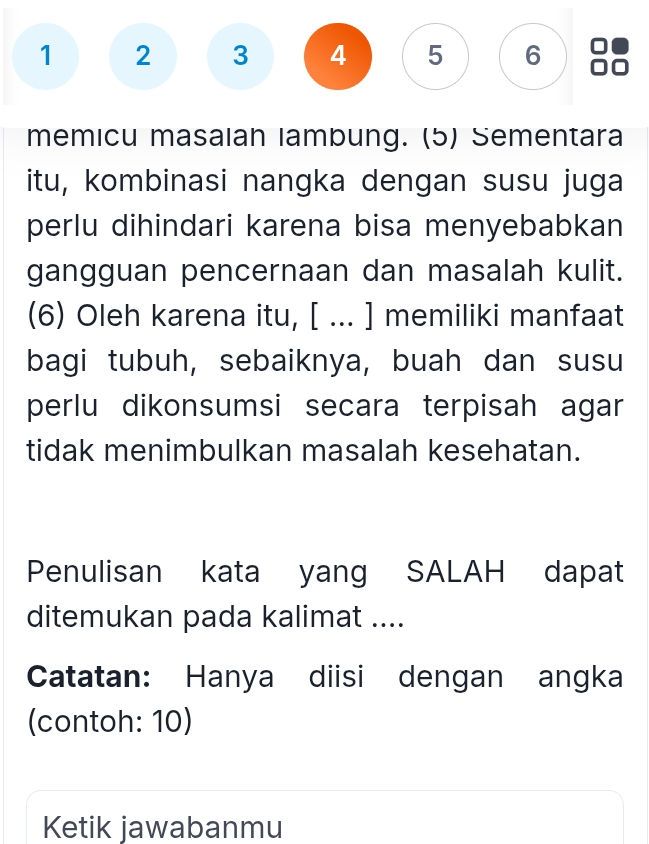 Penulisan kata yang SALAH dapat ditemukan | StudyX