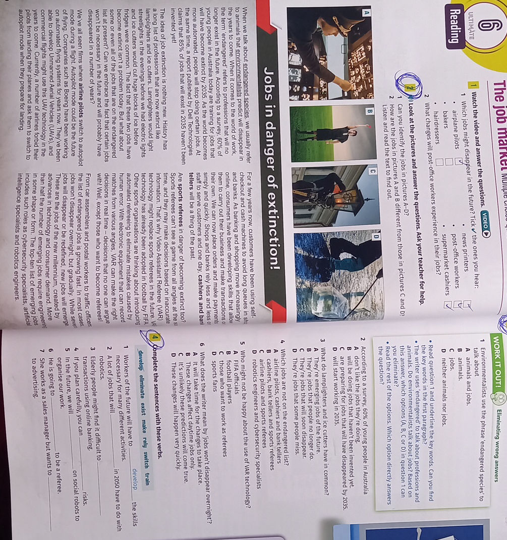 4 Complete the sentences with these verbs. | StudyX