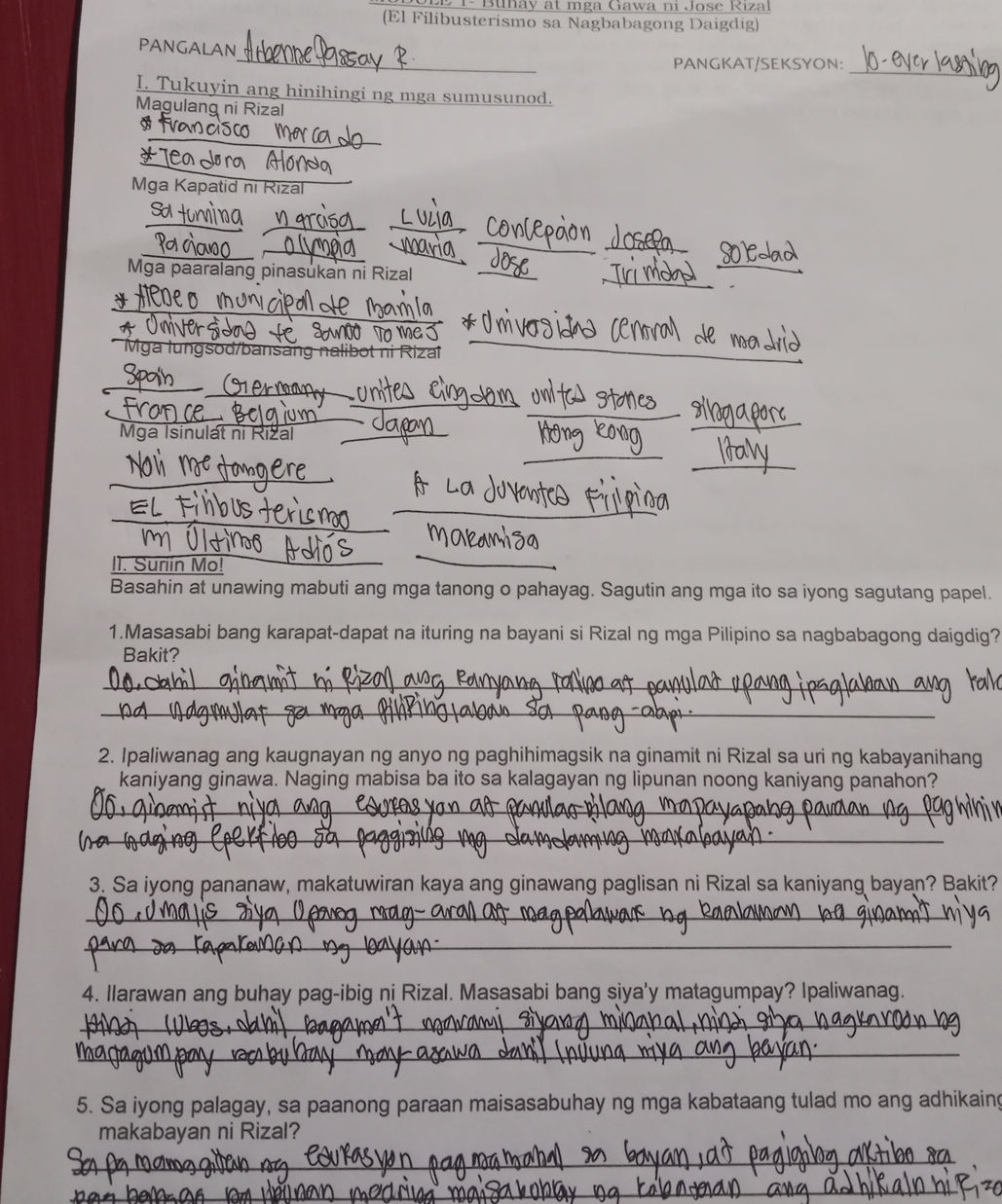 1. Masasabi bang karapat-dapat na ituring na | StudyX