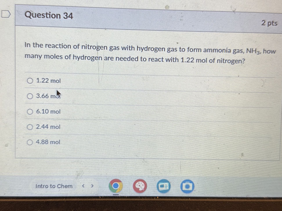 In the reaction of nitrogen gas with | StudyX
