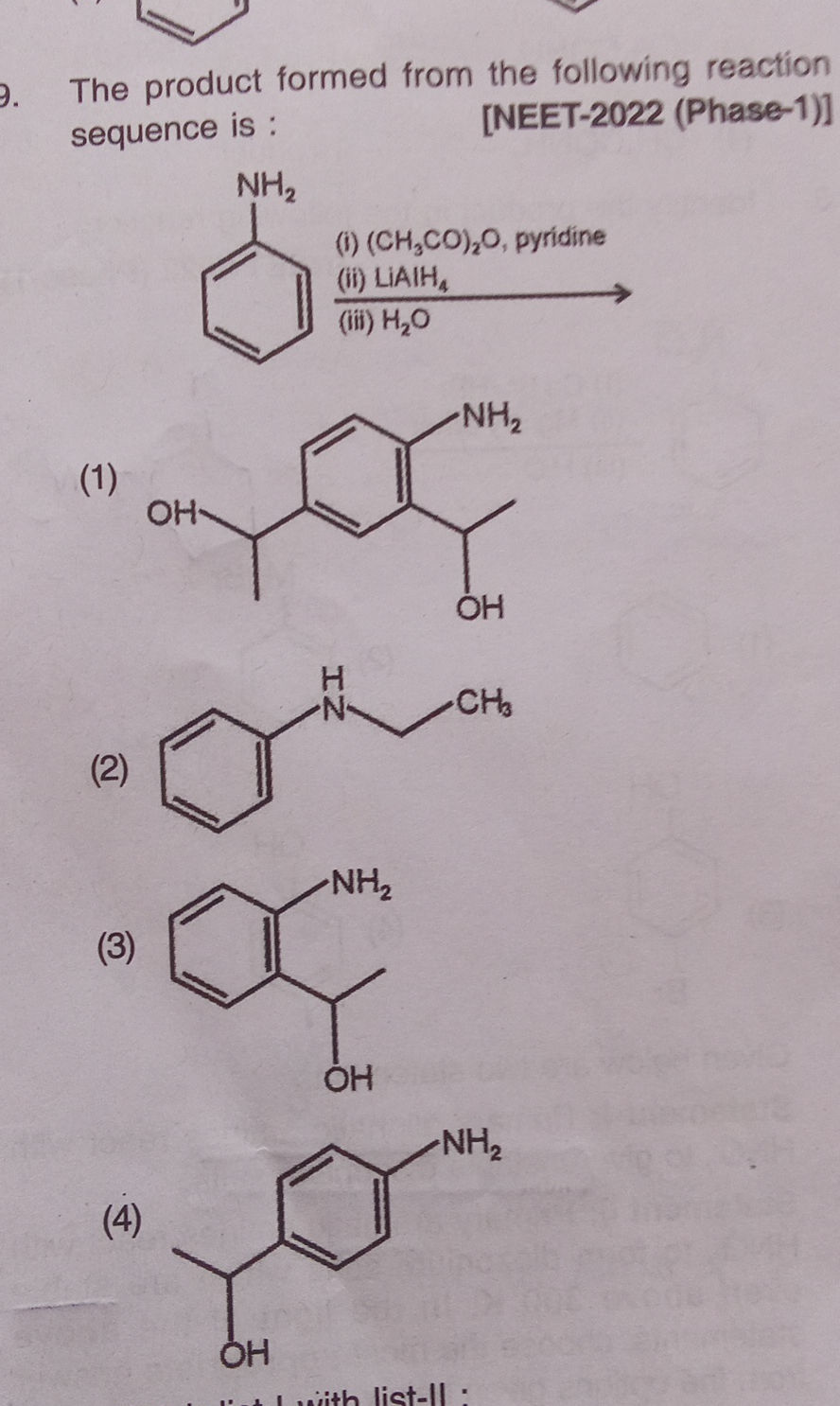9. The product formed from the following | StudyX