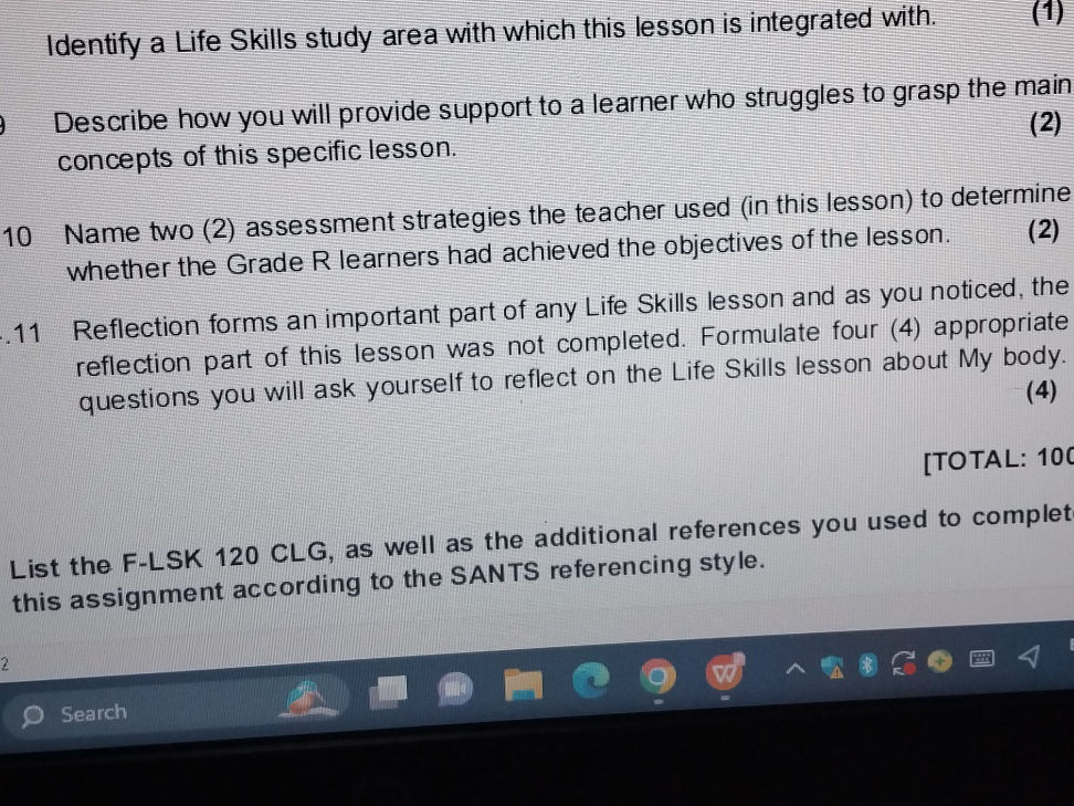 Identify a Life Skills study area with which | StudyX