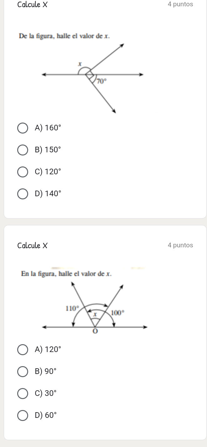 Calcule X De la figura, halle el valor de x. | StudyX
